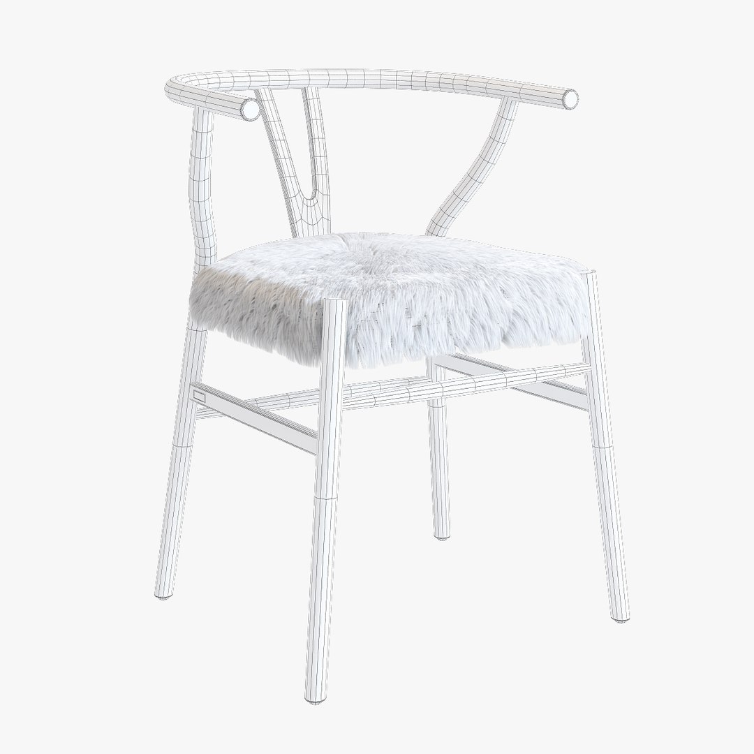 3D chair flamant model - TurboSquid 1456060
