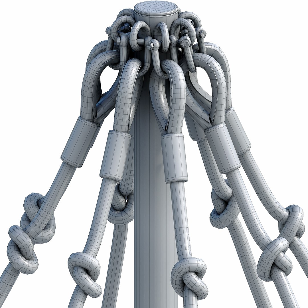 Children Playground With Rope Web 3D Model - TurboSquid 1722222