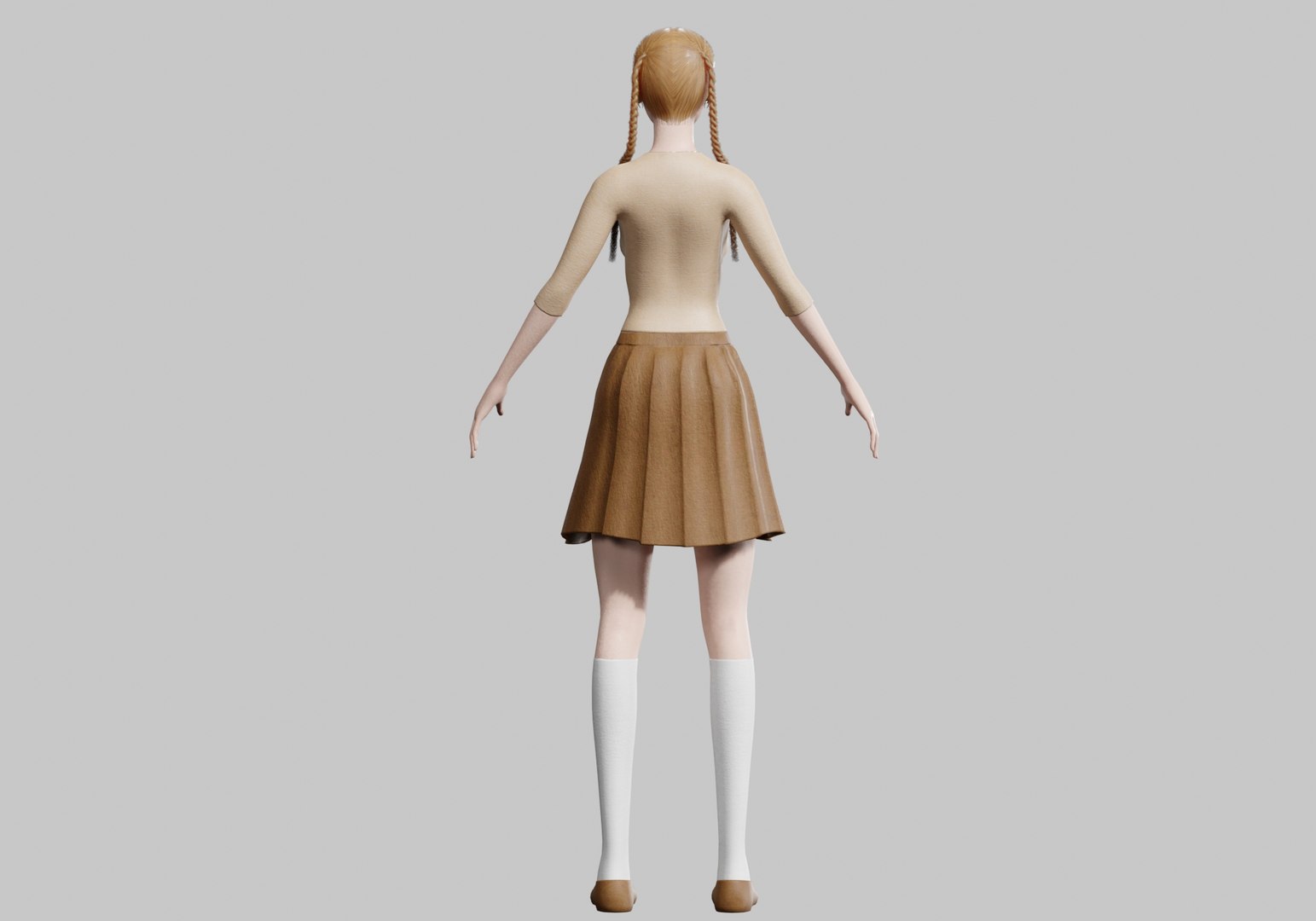 Basic Sweet Woman V32124 3D Model - TurboSquid 2278709