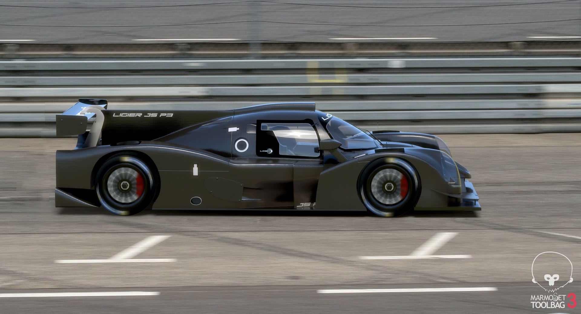 Ligier js p3 race car 3D model - TurboSquid 1450174