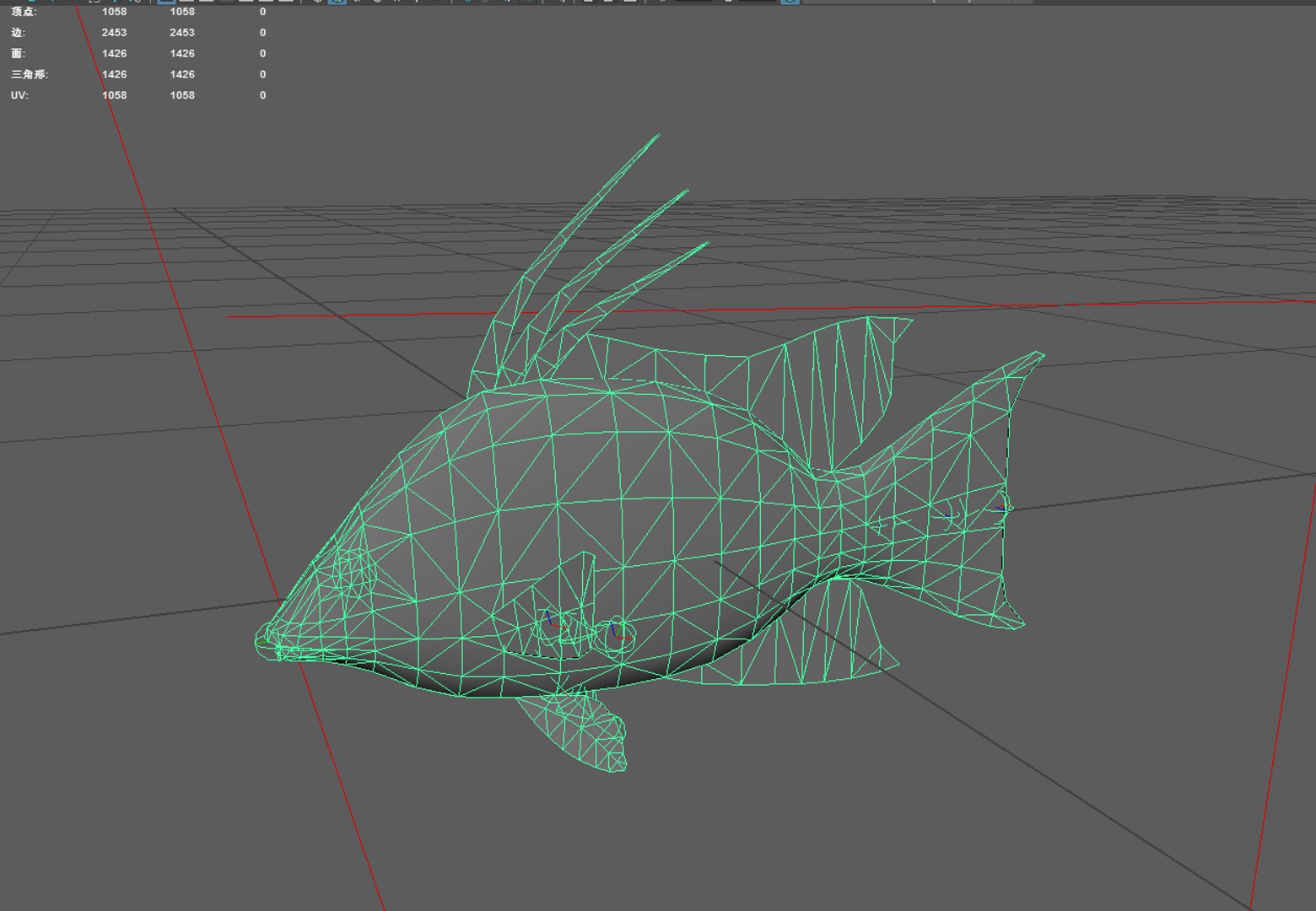 3D Model Hogfish - TurboSquid 2119457
