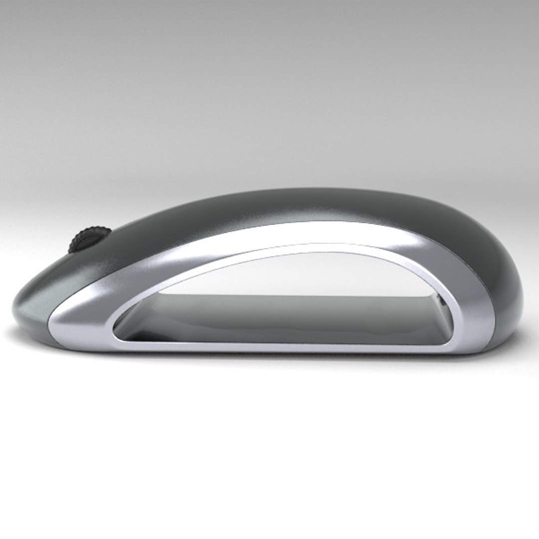 3d Computer Mouse Void Model