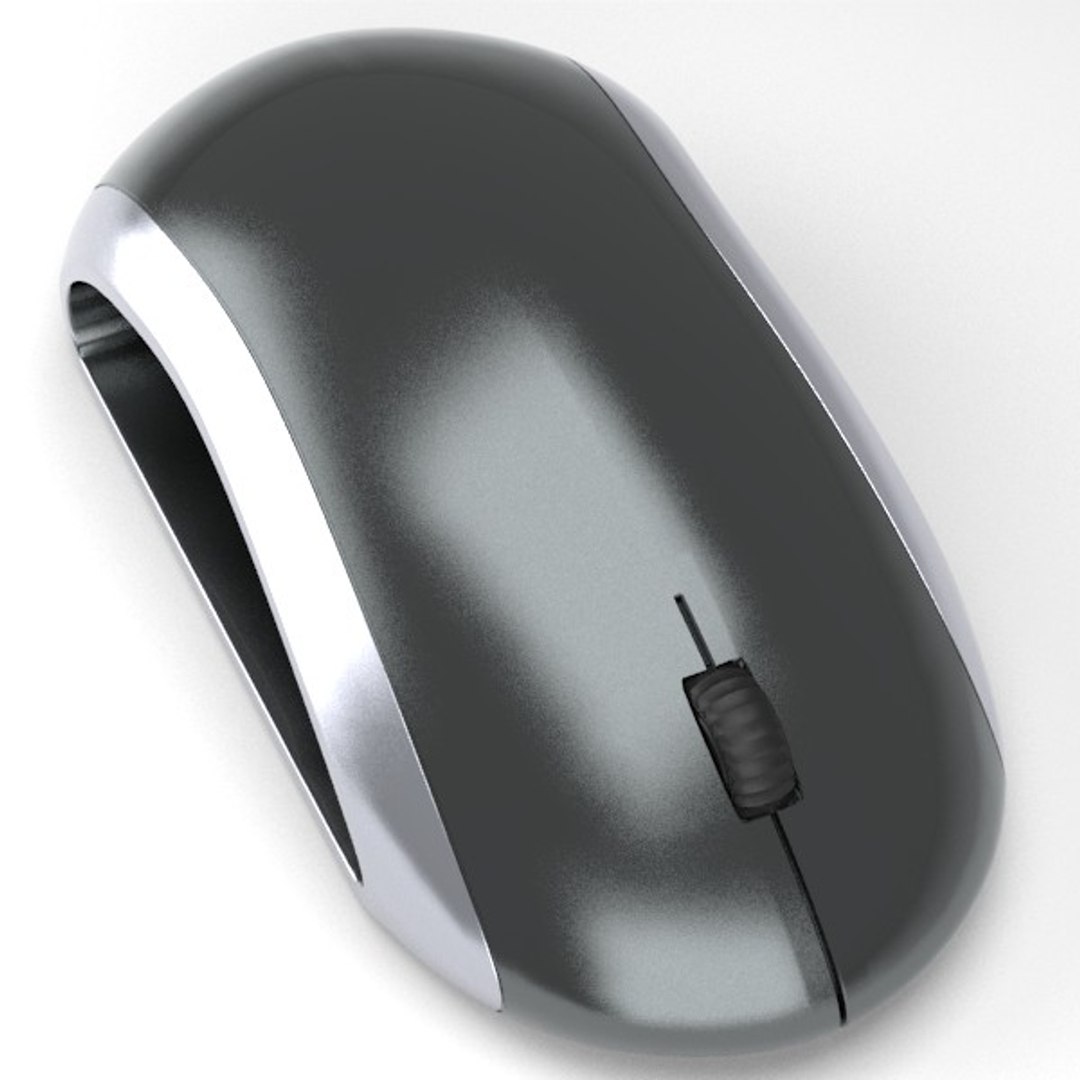 3d Computer Mouse Void Model