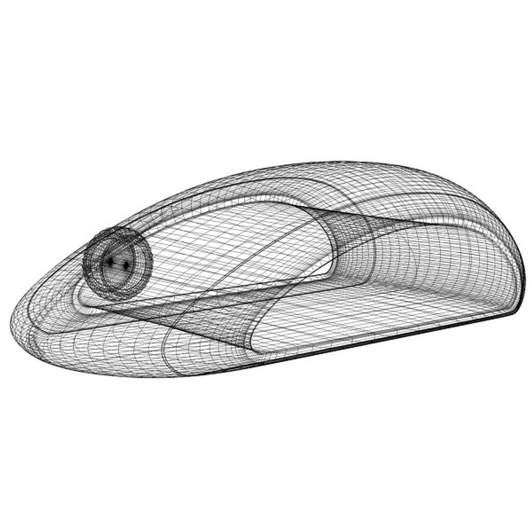 3d Computer Mouse Void Model