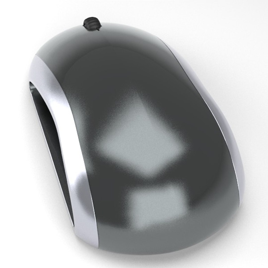 3d Computer Mouse Void Model