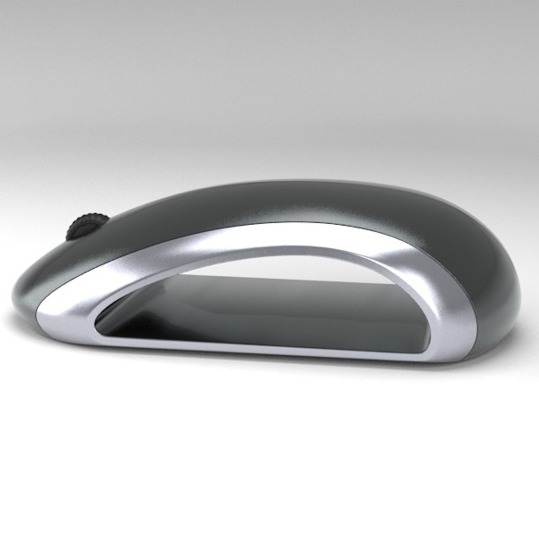 3d Computer Mouse Void Model