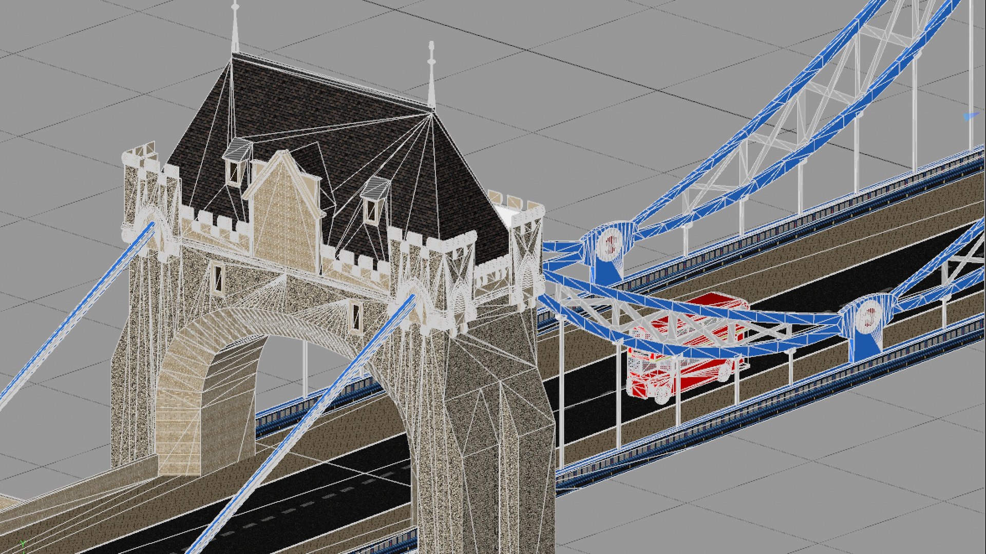 London Tower Bridge 3D Model - TurboSquid 2001138