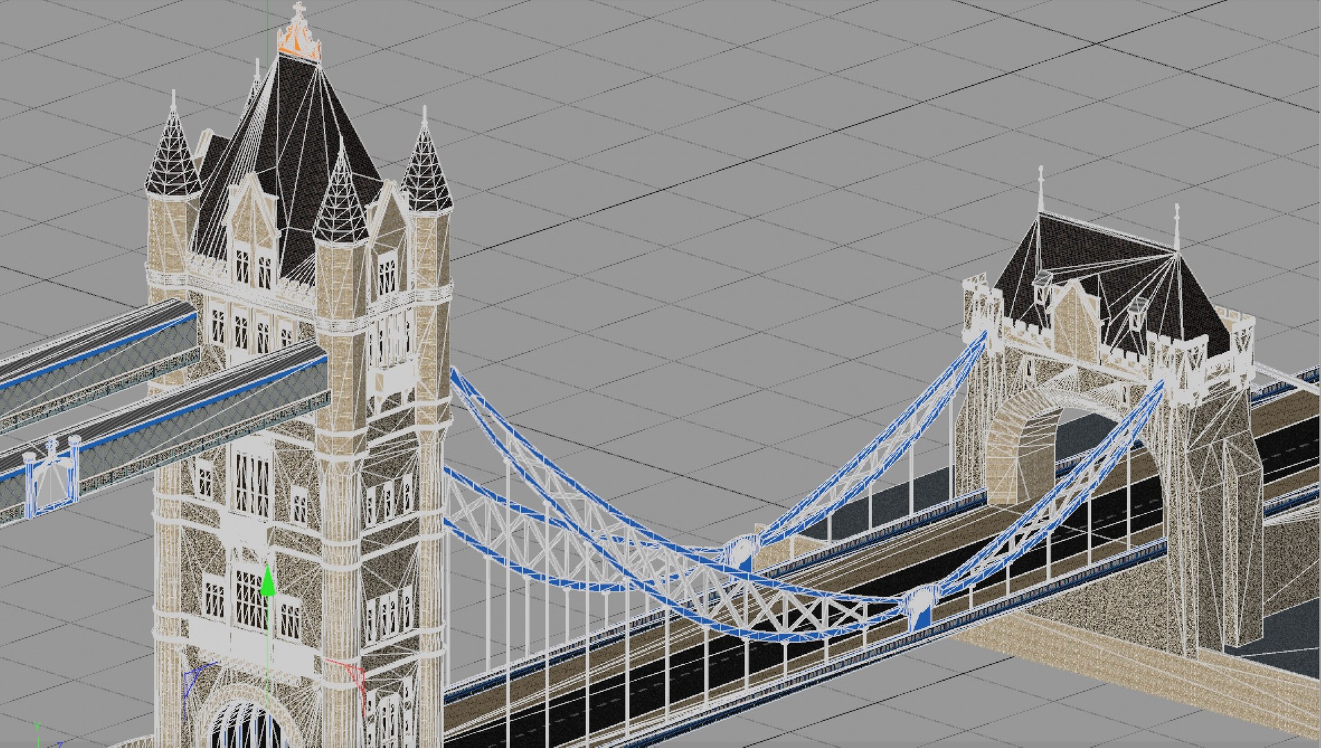 London Tower Bridge 3D Model - TurboSquid 2001138