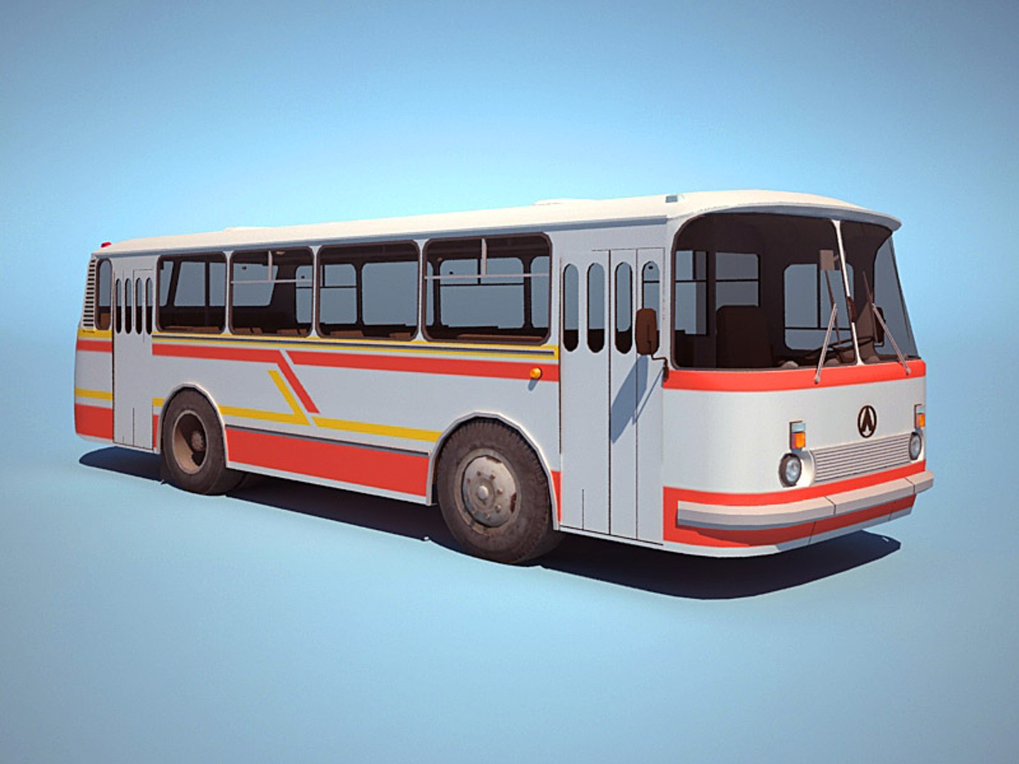 3d City Bus Model
