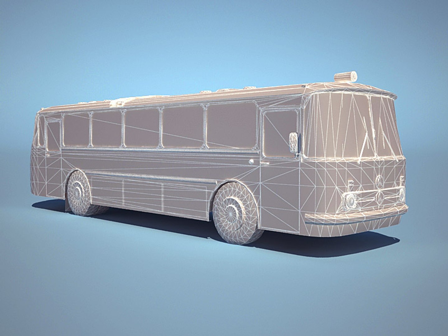 3d City Bus Model