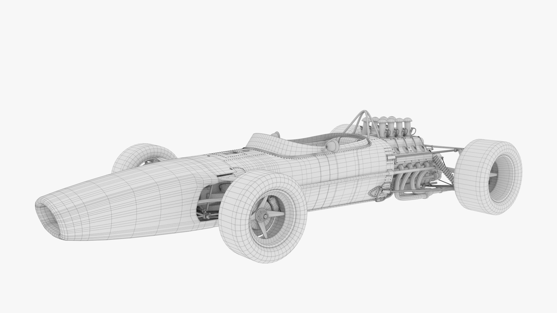 Lotus 49 Jim Clark 3D Model - TurboSquid 1732390