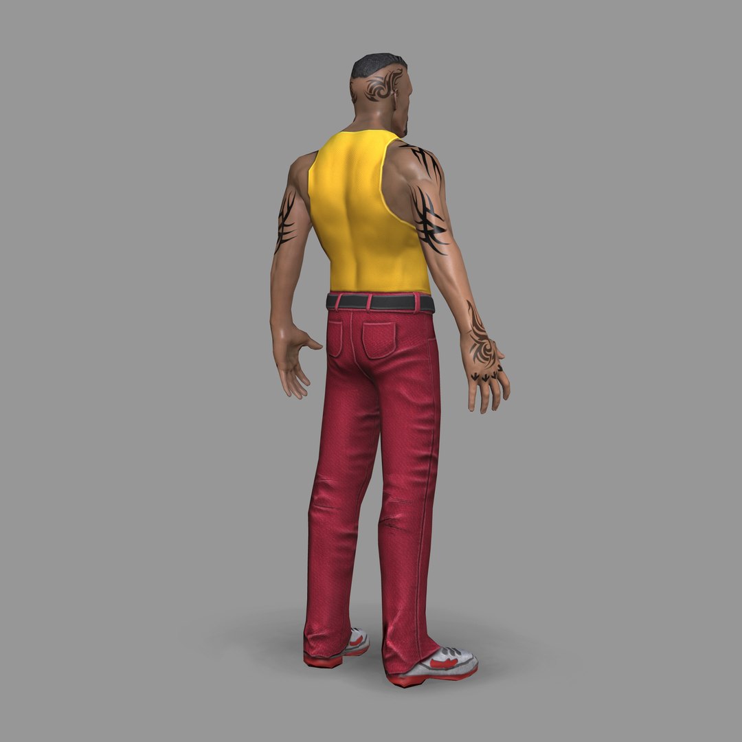 3D Thug Soldier - TurboSquid 1292759