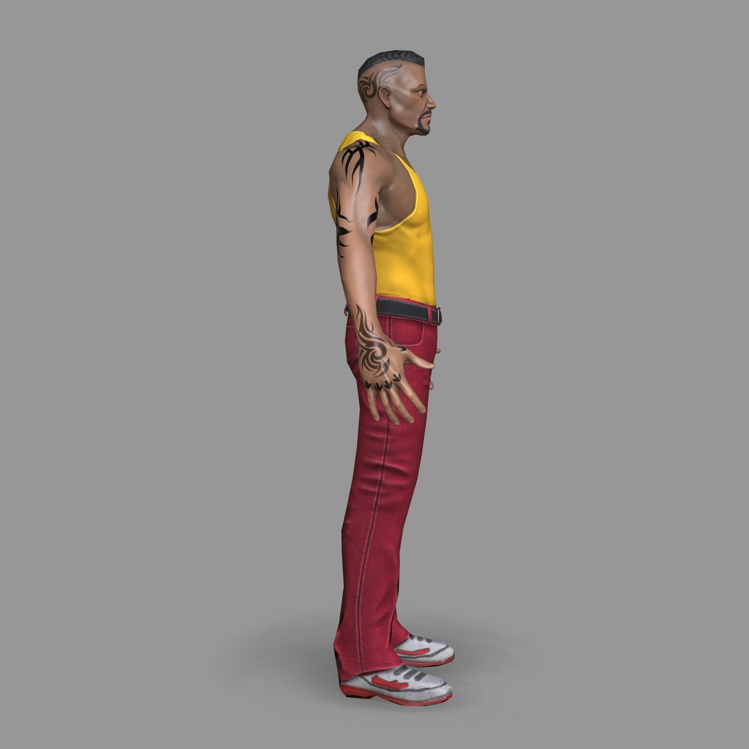3D Thug Soldier - TurboSquid 1292759