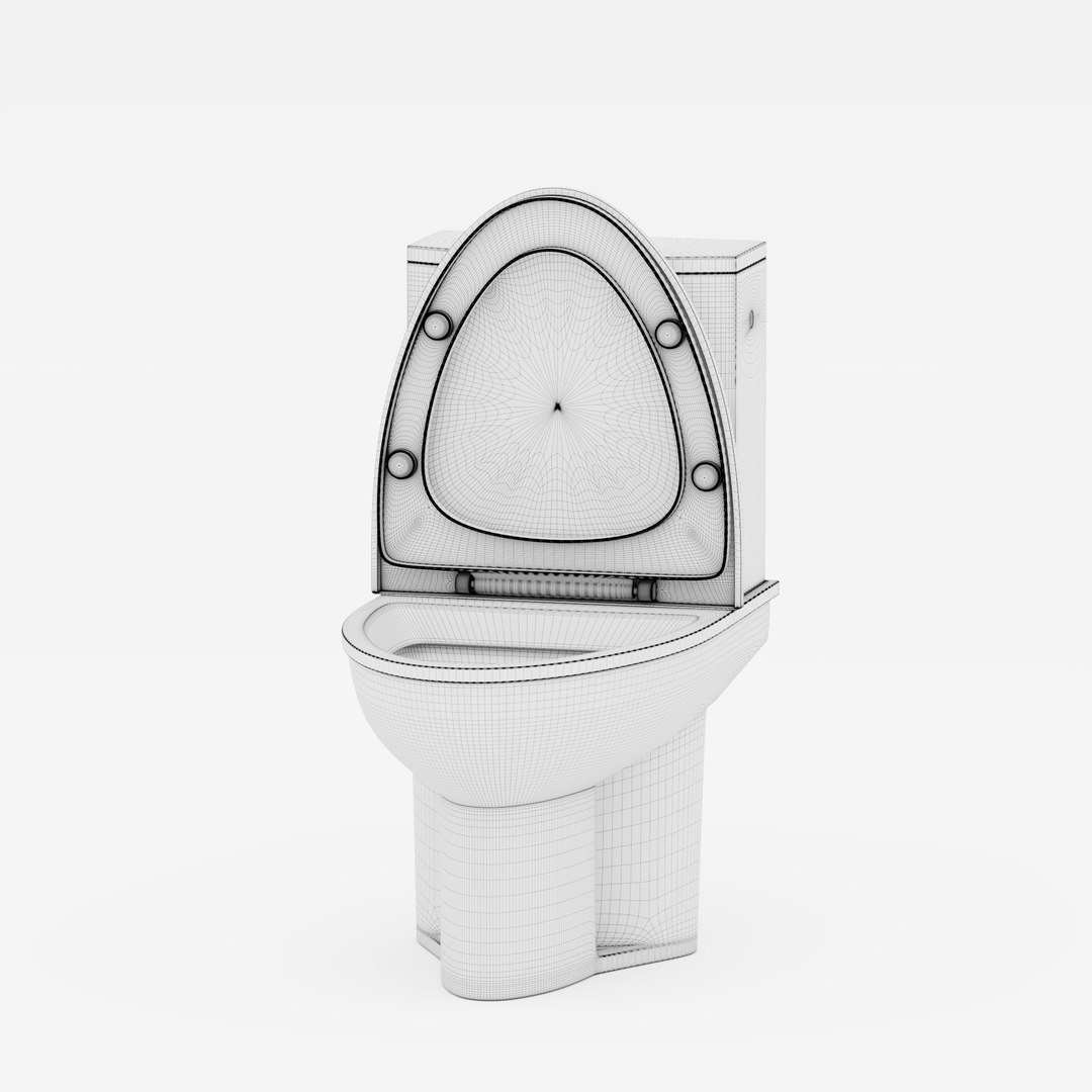 Toilet 3D Model - TurboSquid 2392623