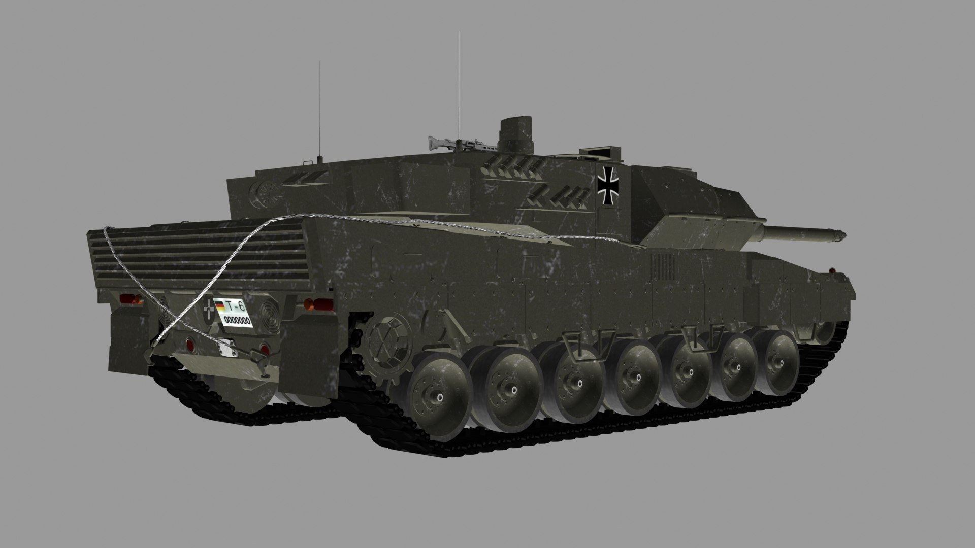 3D Leopard 2a6 - TurboSquid 1442184