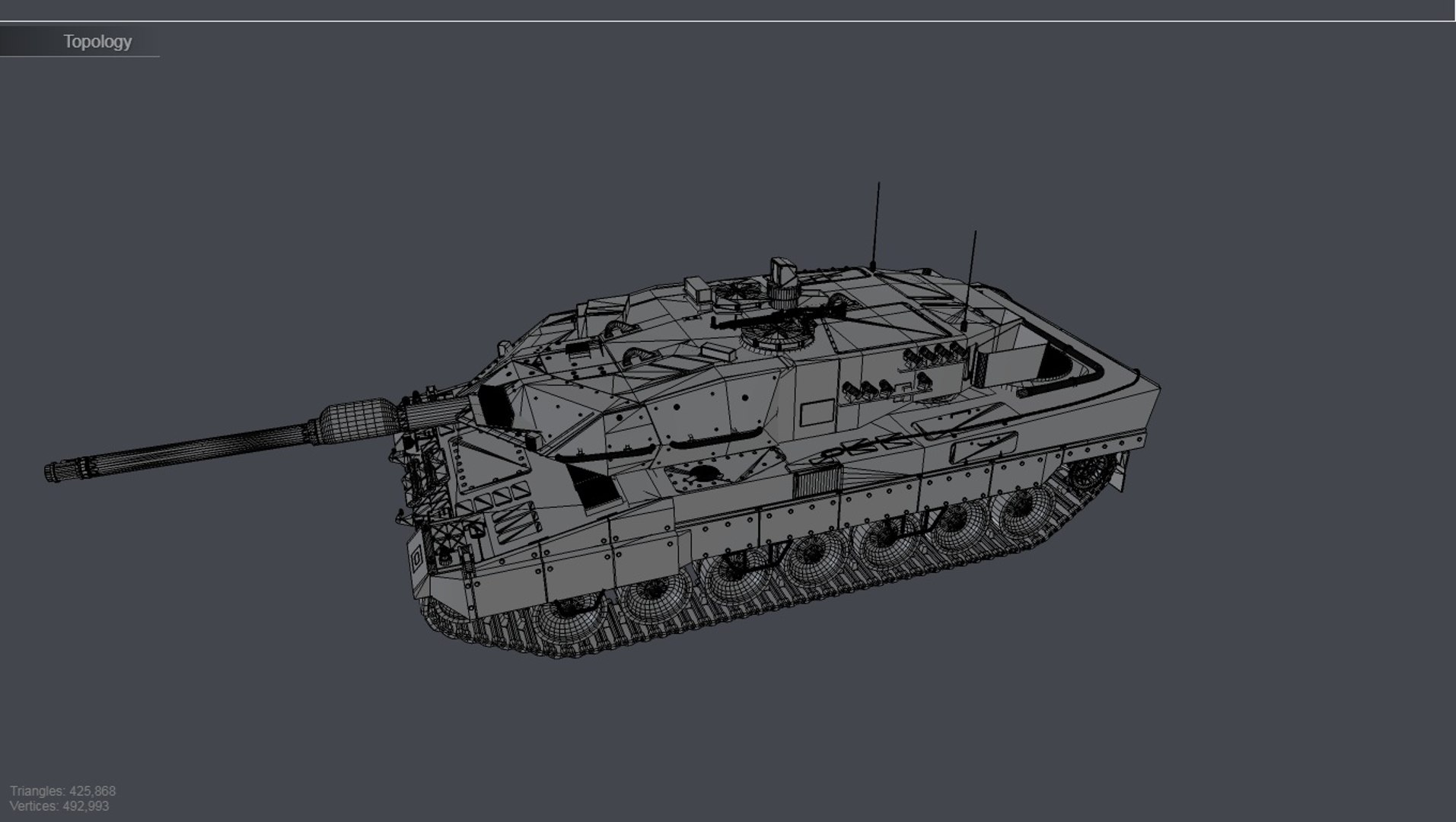 3D Leopard 2a6 - TurboSquid 1442184