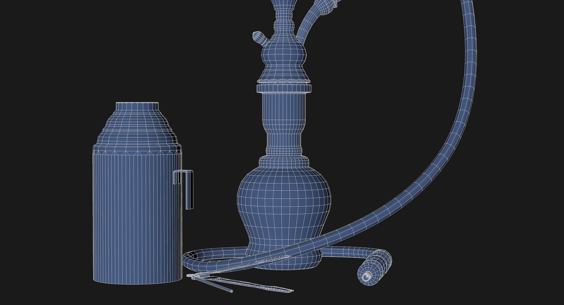 Realistic Ready Hookah - 3D Model - TurboSquid 1409312