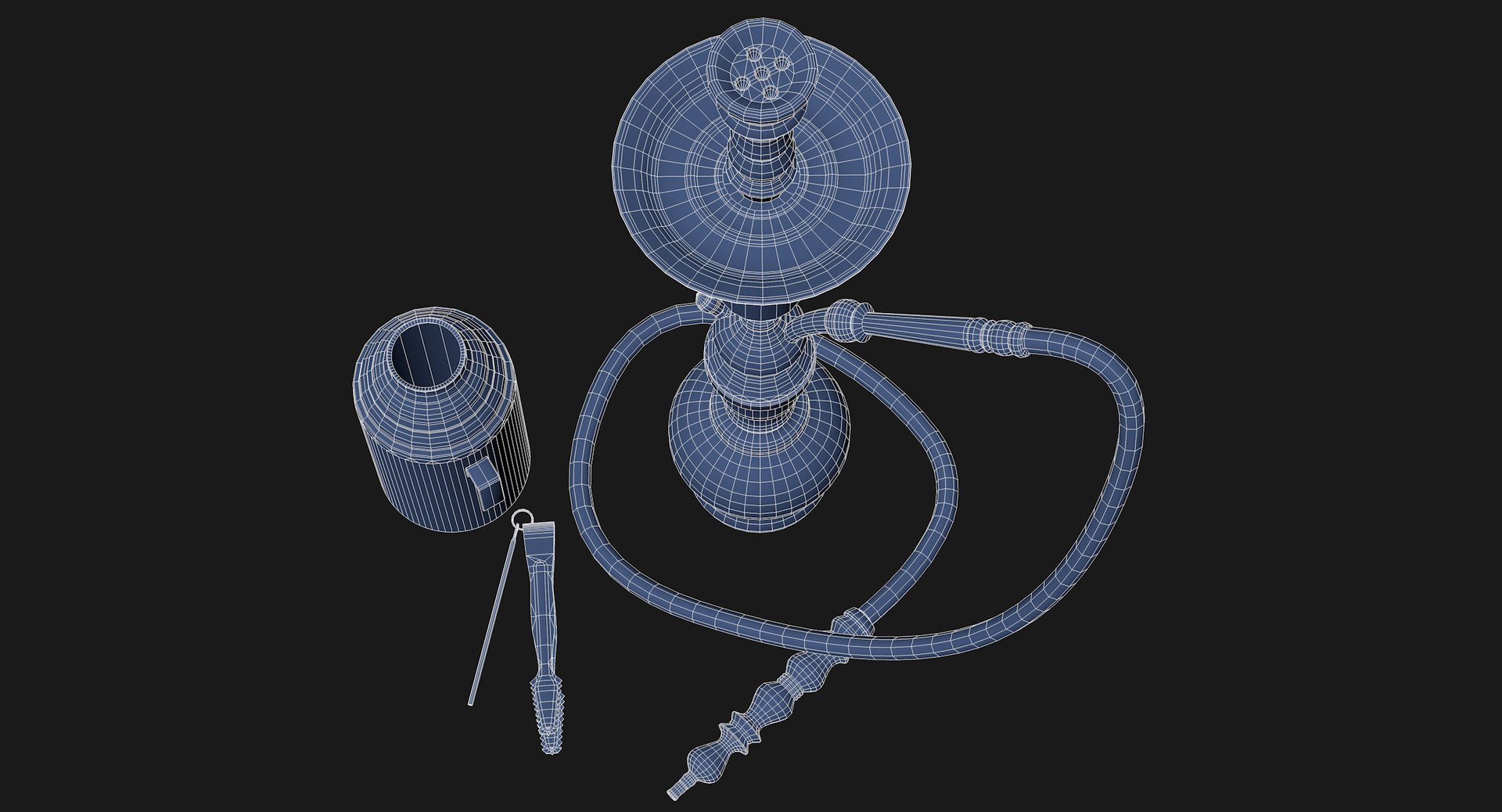 Realistic Ready Hookah - 3D Model - TurboSquid 1409312