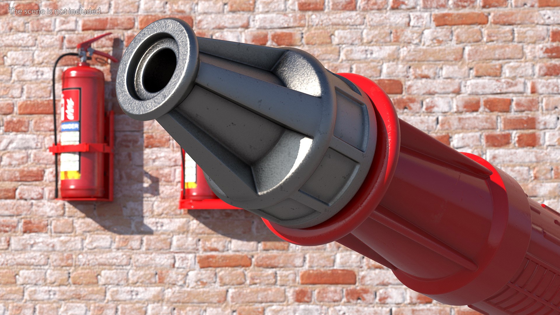 3D Plastic Fire Fighting Hose Nozzle - TurboSquid 2065225