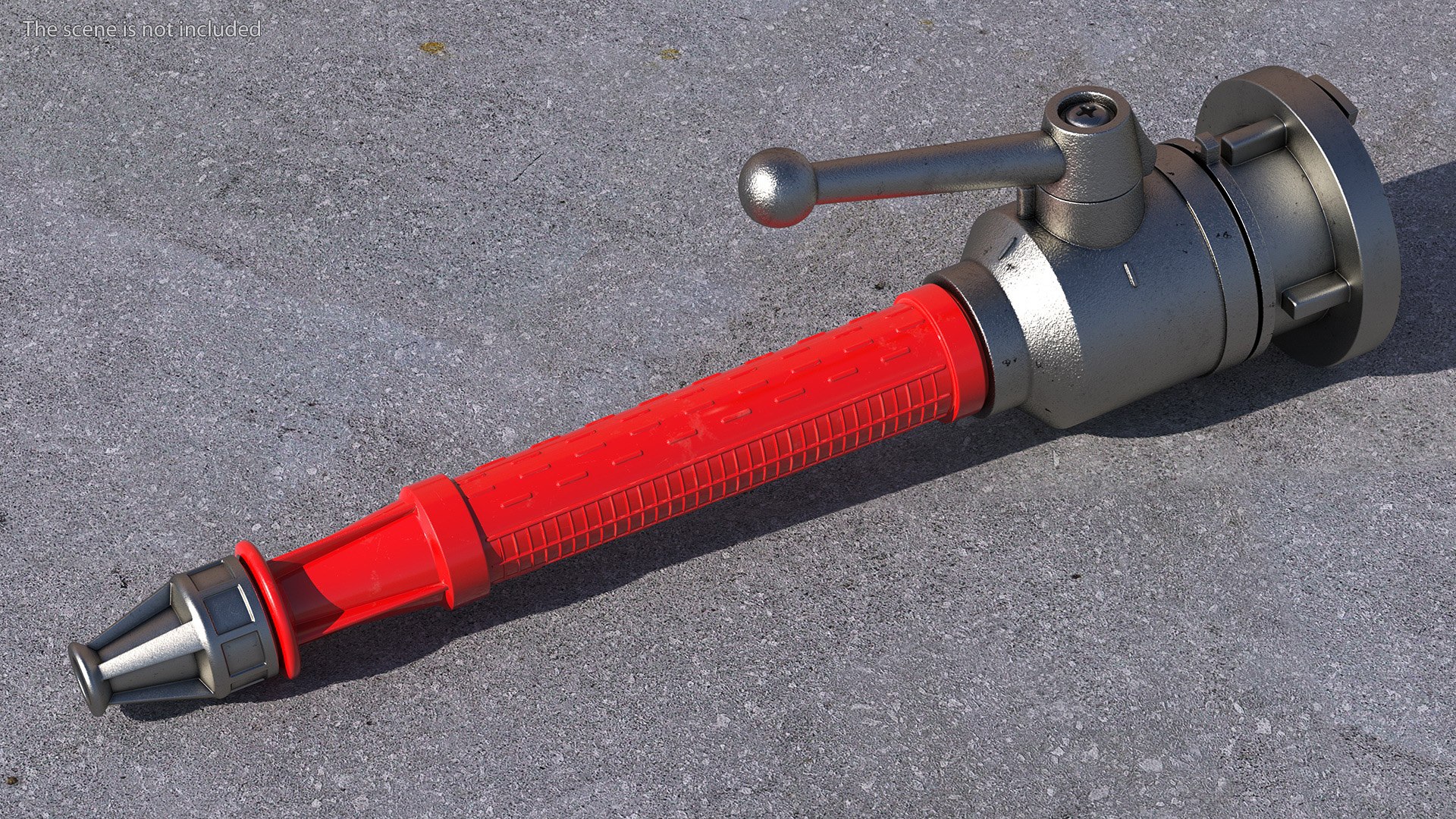 3D Plastic Fire Fighting Hose Nozzle - TurboSquid 2065225