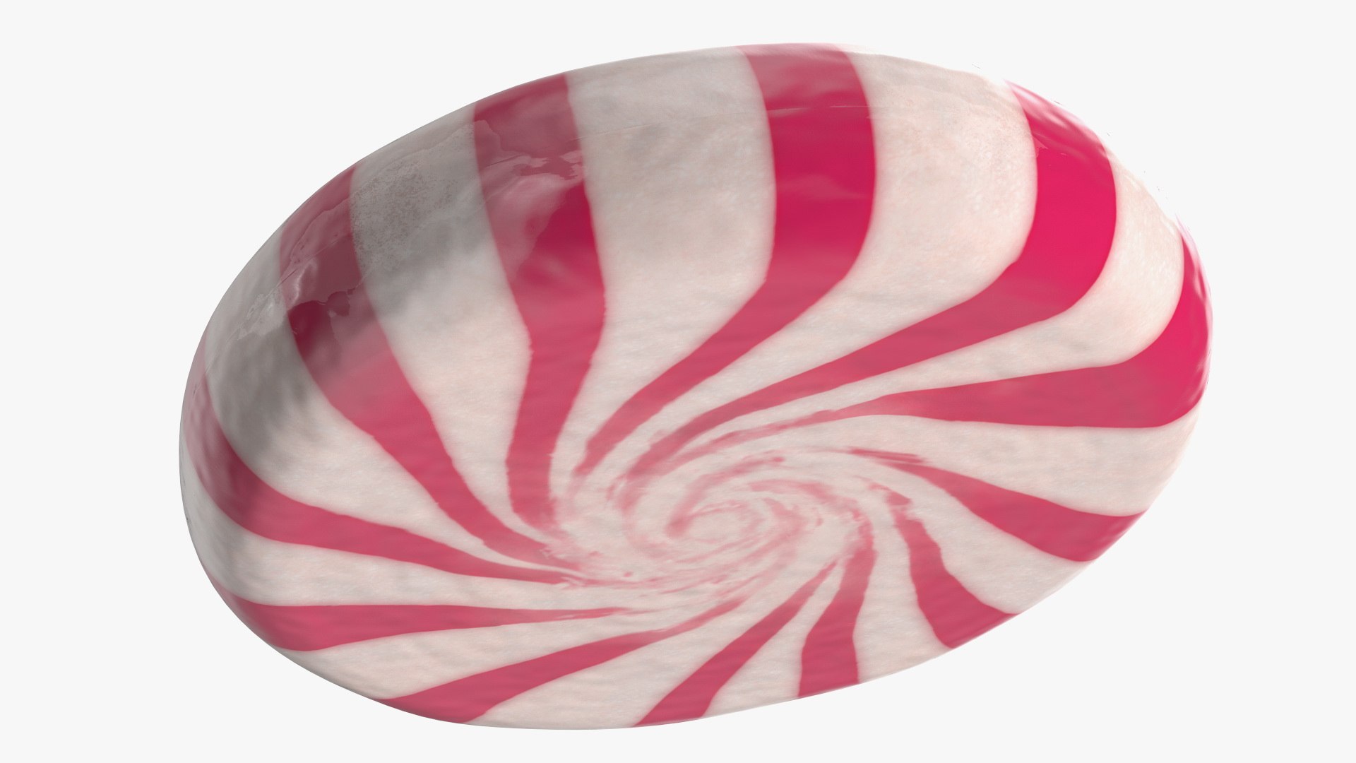 3D Pink Round Candy - TurboSquid 2209638
