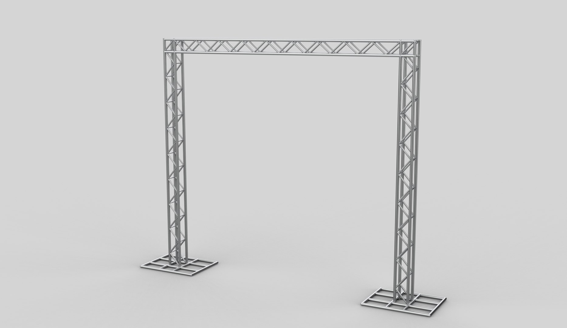 Box Truss Goal Post 3D Model Model - TurboSquid 2546674
