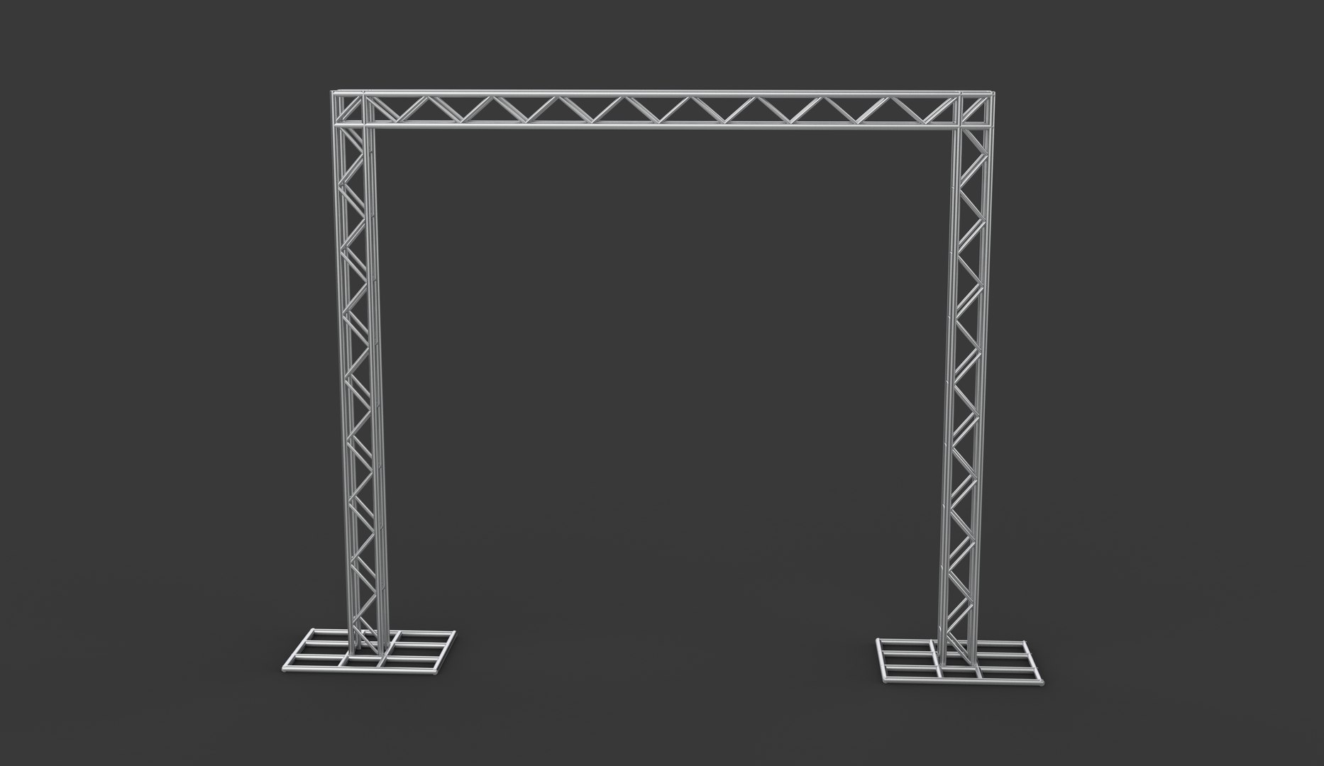 Box Truss Goal Post 3D Model Model - TurboSquid 2546674