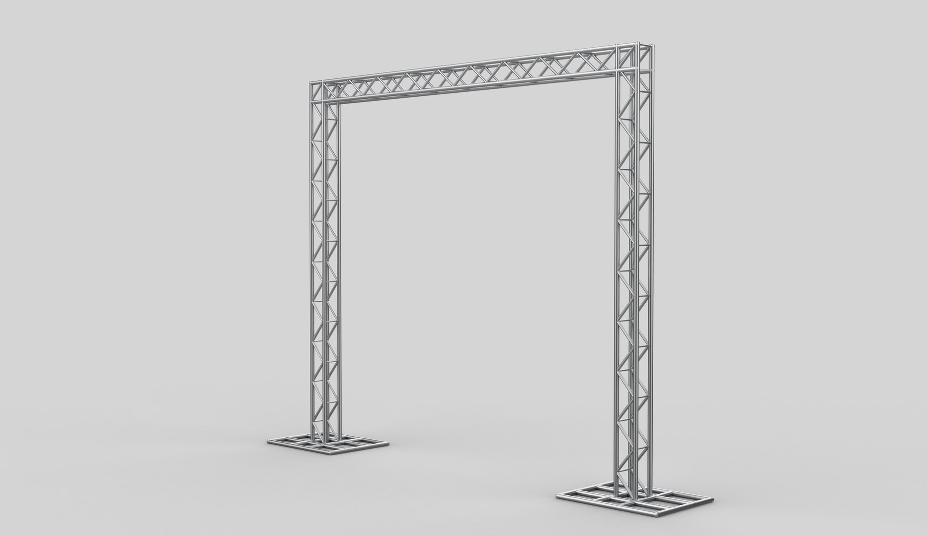 Box Truss Goal Post 3D Model Model - TurboSquid 2546674