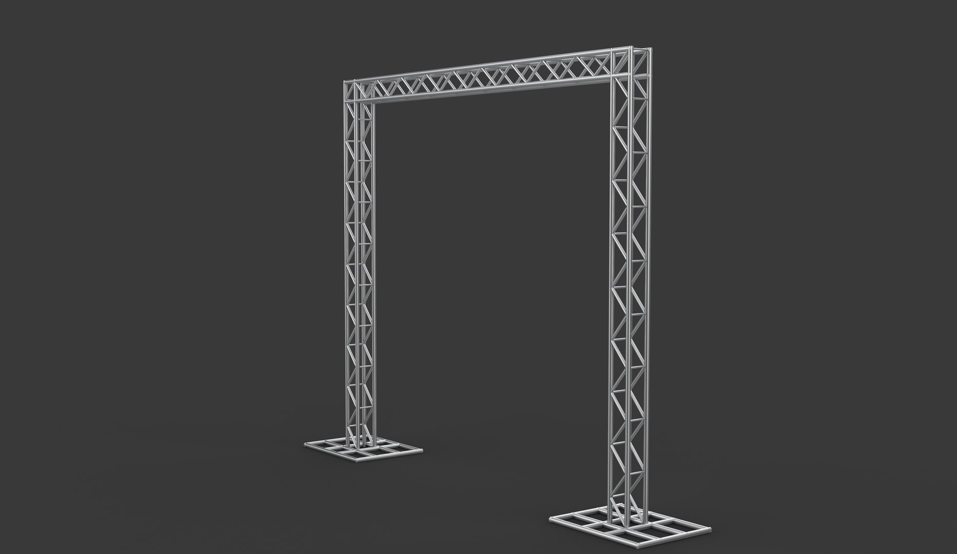 Box Truss Goal Post 3D Model Model - TurboSquid 2546674