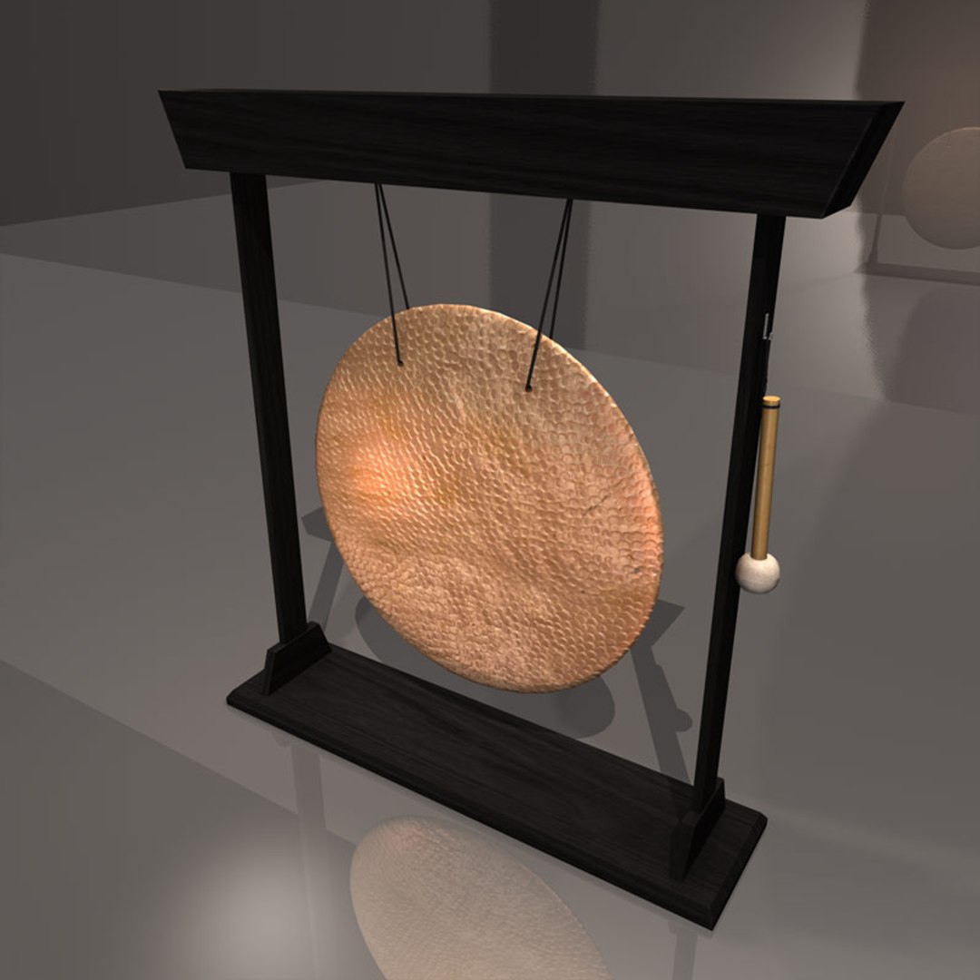 Gong Mallet Obj