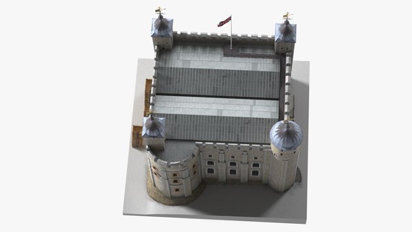 White Tower of London 3D model - TurboSquid 1817804