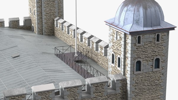 White Tower of London 3D model - TurboSquid 1817804