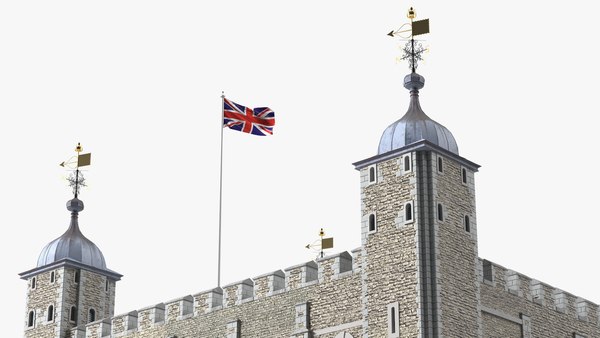 White Tower of London 3D model - TurboSquid 1817804