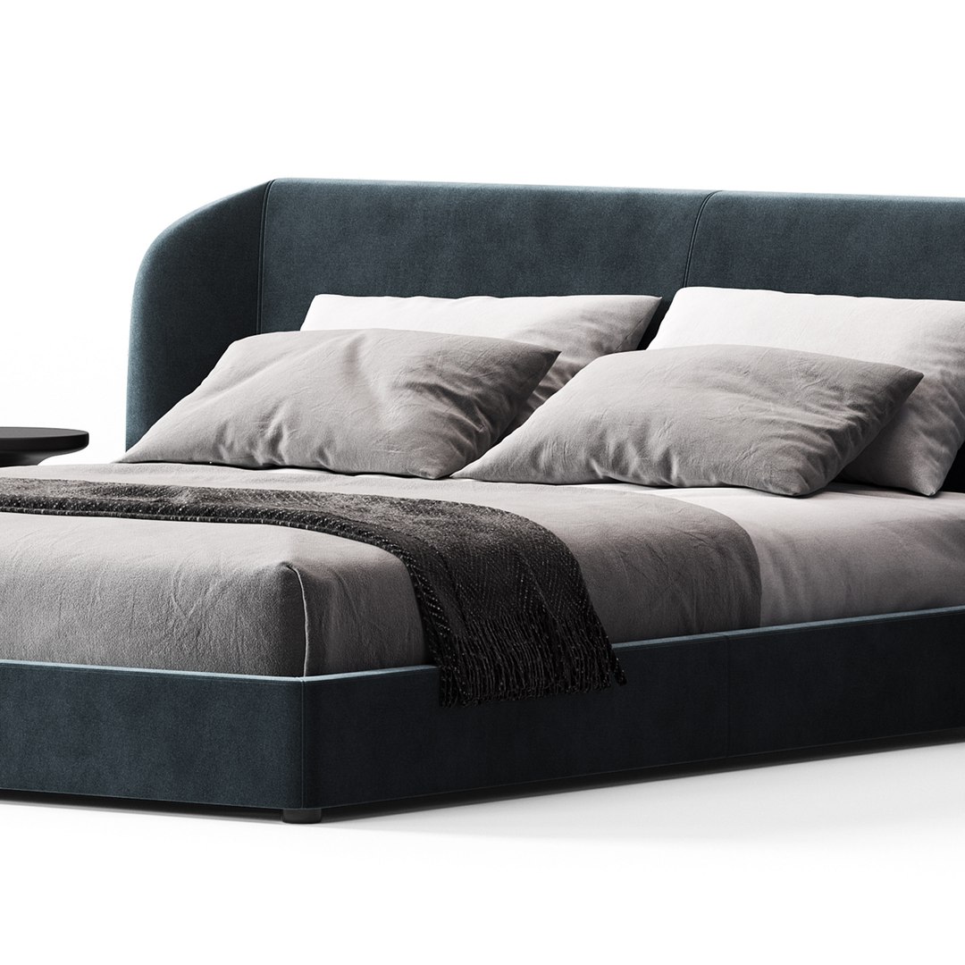 3D Gallotti Radice Xeni Bed - TurboSquid 2319905