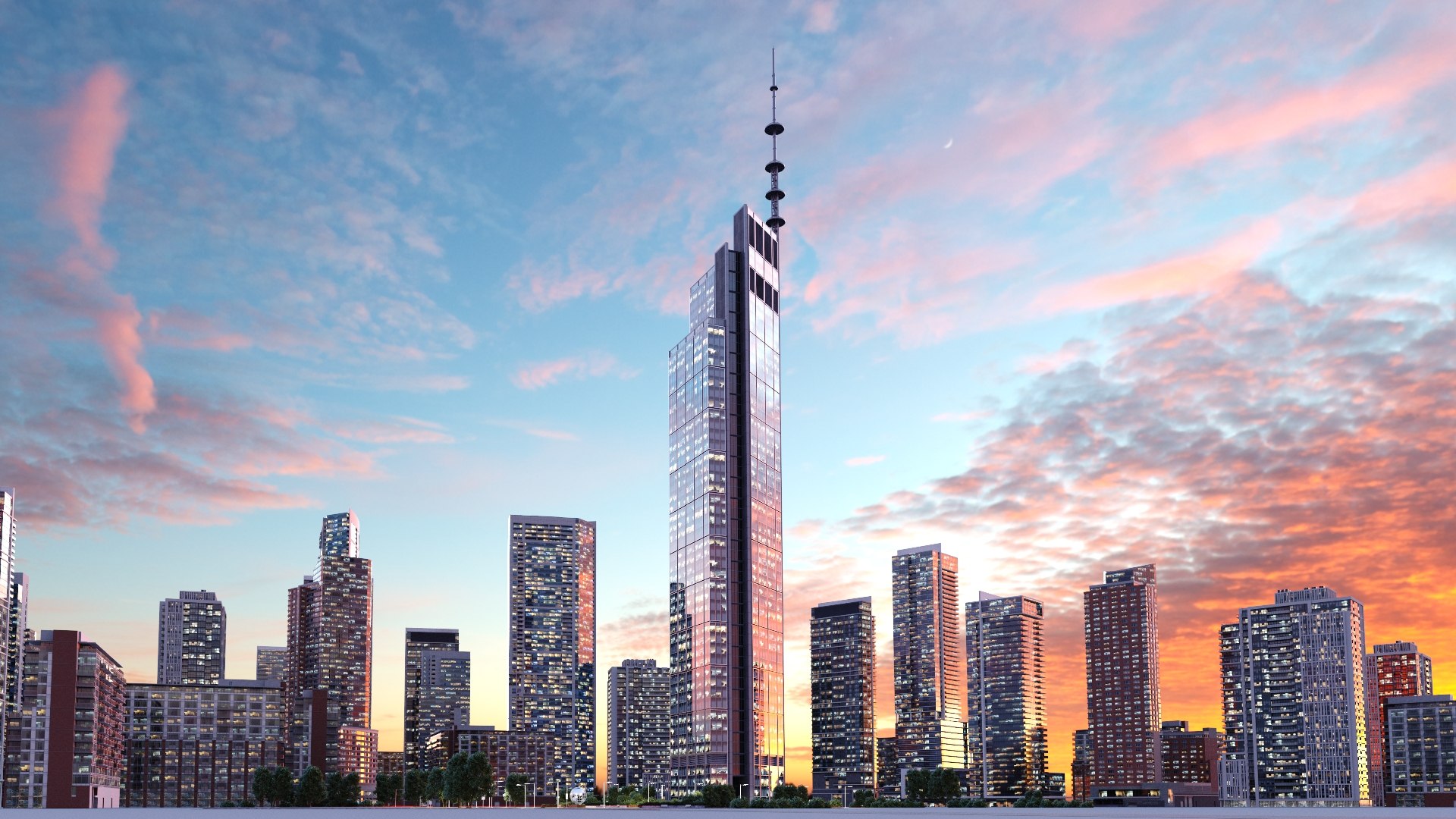 3D Model Varso Tower V2 Original - TurboSquid 1978118