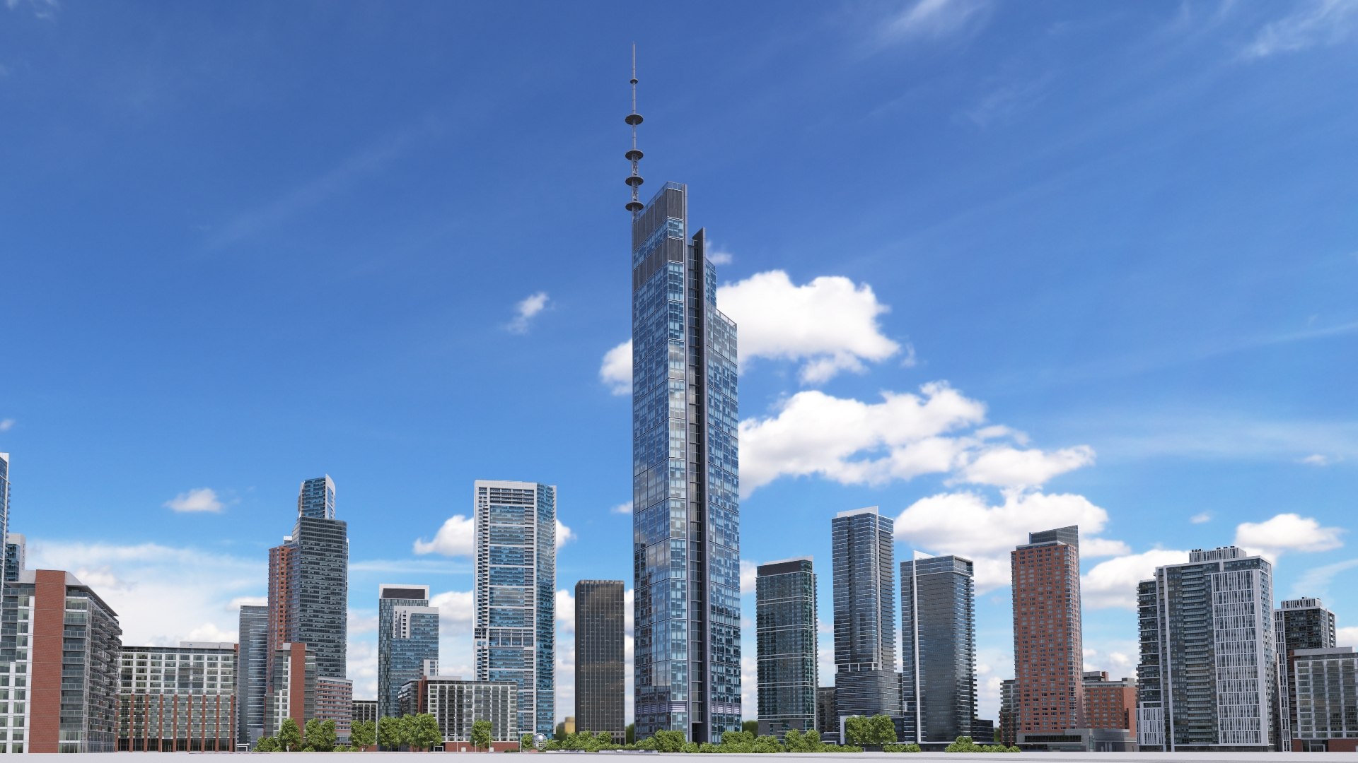 3D Model Varso Tower V2 Original - TurboSquid 1978118