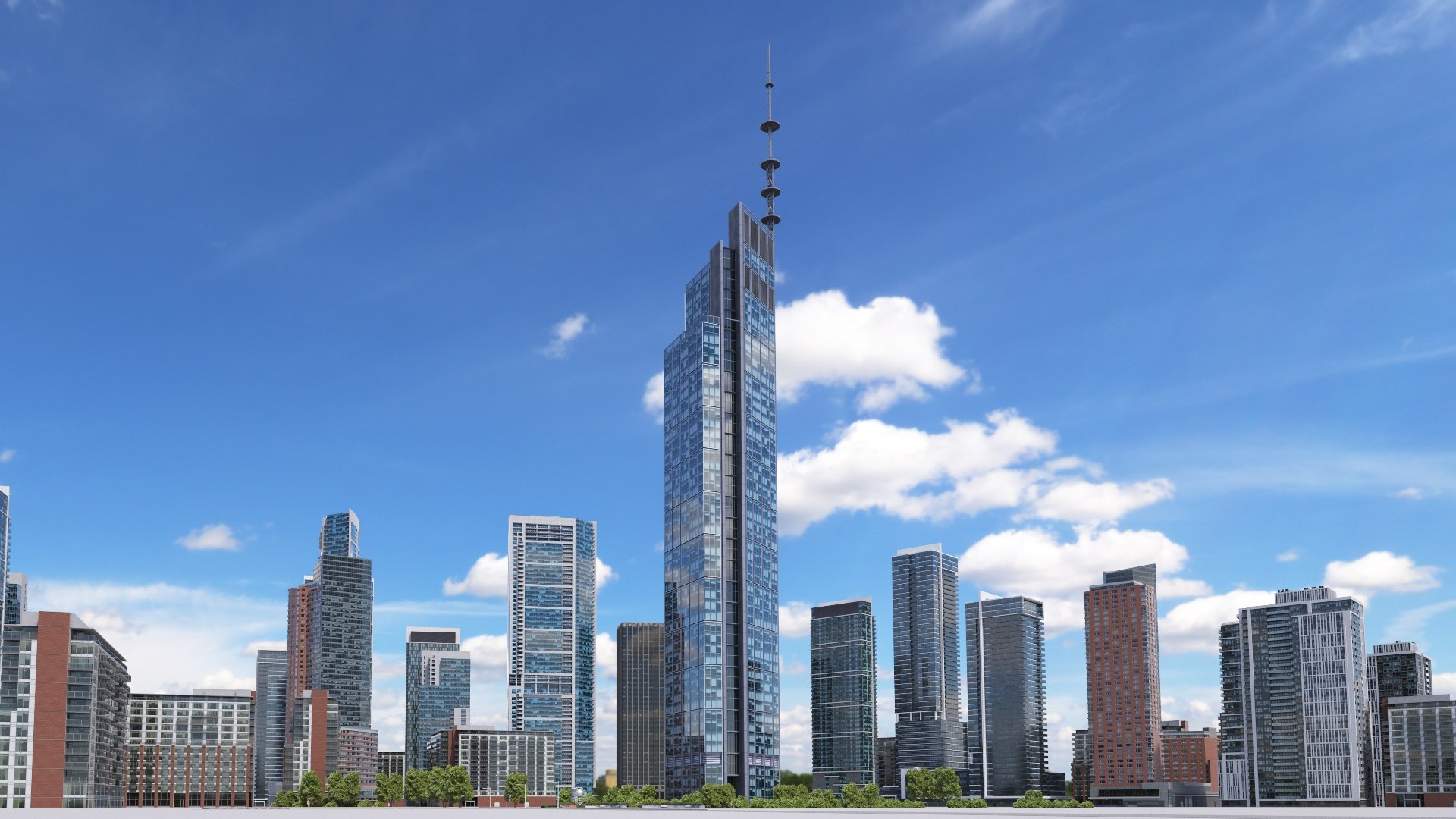 3D Model Varso Tower V2 Original - TurboSquid 1978118