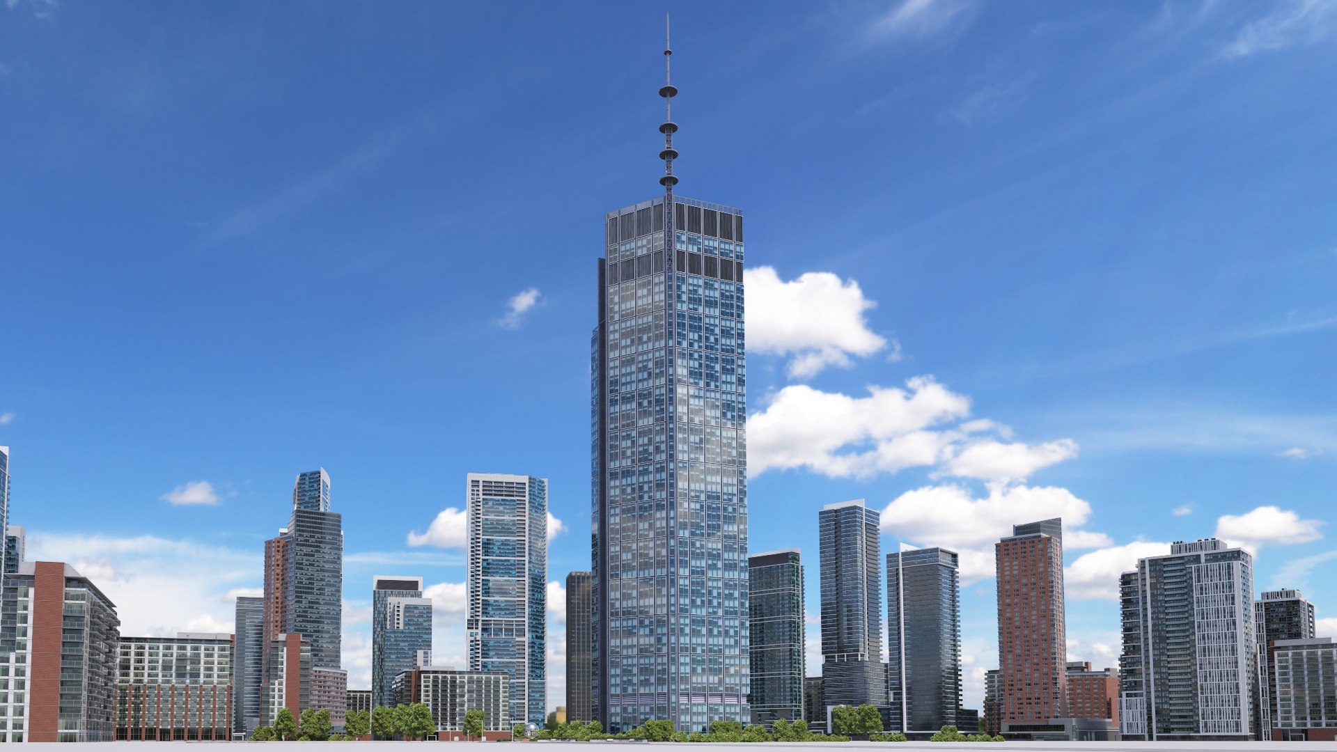 3D Model Varso Tower V2 Original - TurboSquid 1978118