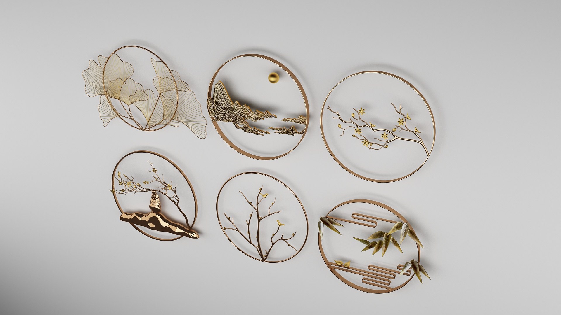 3D 3D Model Wall Decor Model - TurboSquid 2373945