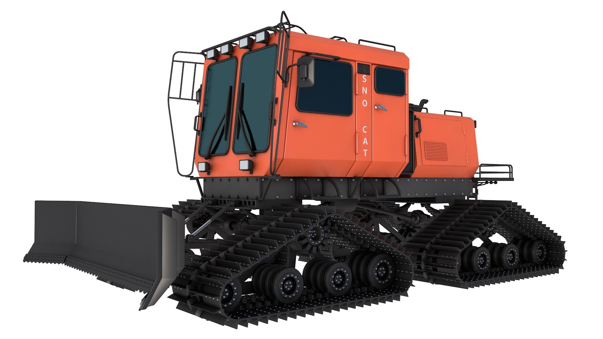 Snowcat 3D Model - TurboSquid 2339582