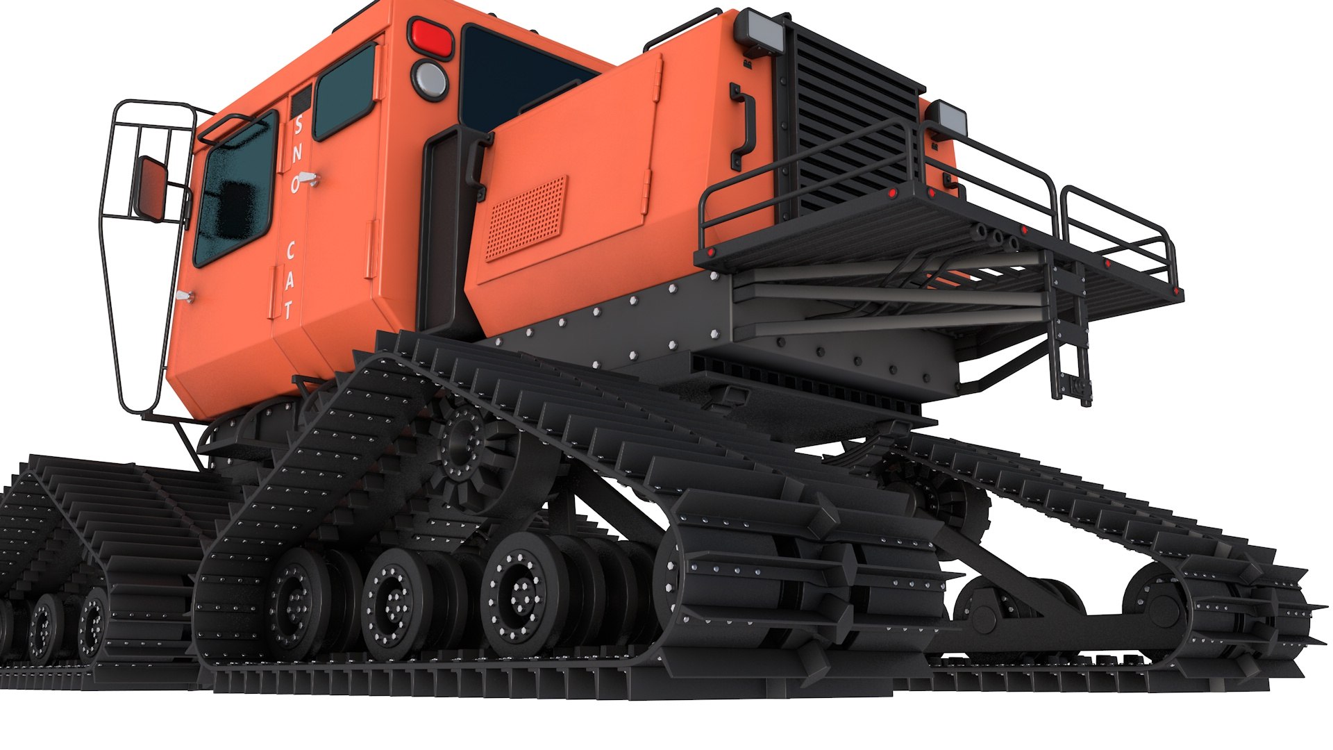 Snowcat 3D Model - TurboSquid 2339582