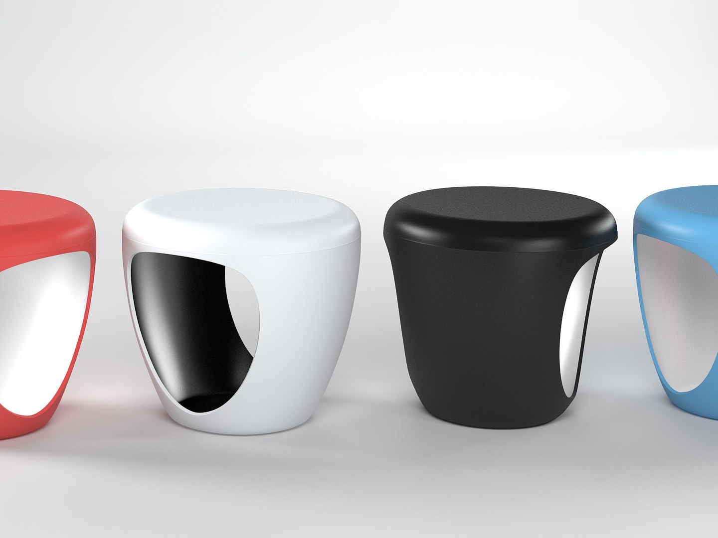 3D Pebble Pouf Model - TurboSquid 1173648