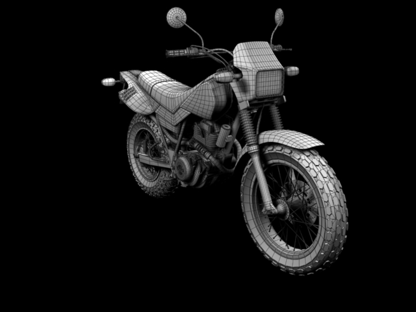 3d Yamaha Tw200 2012