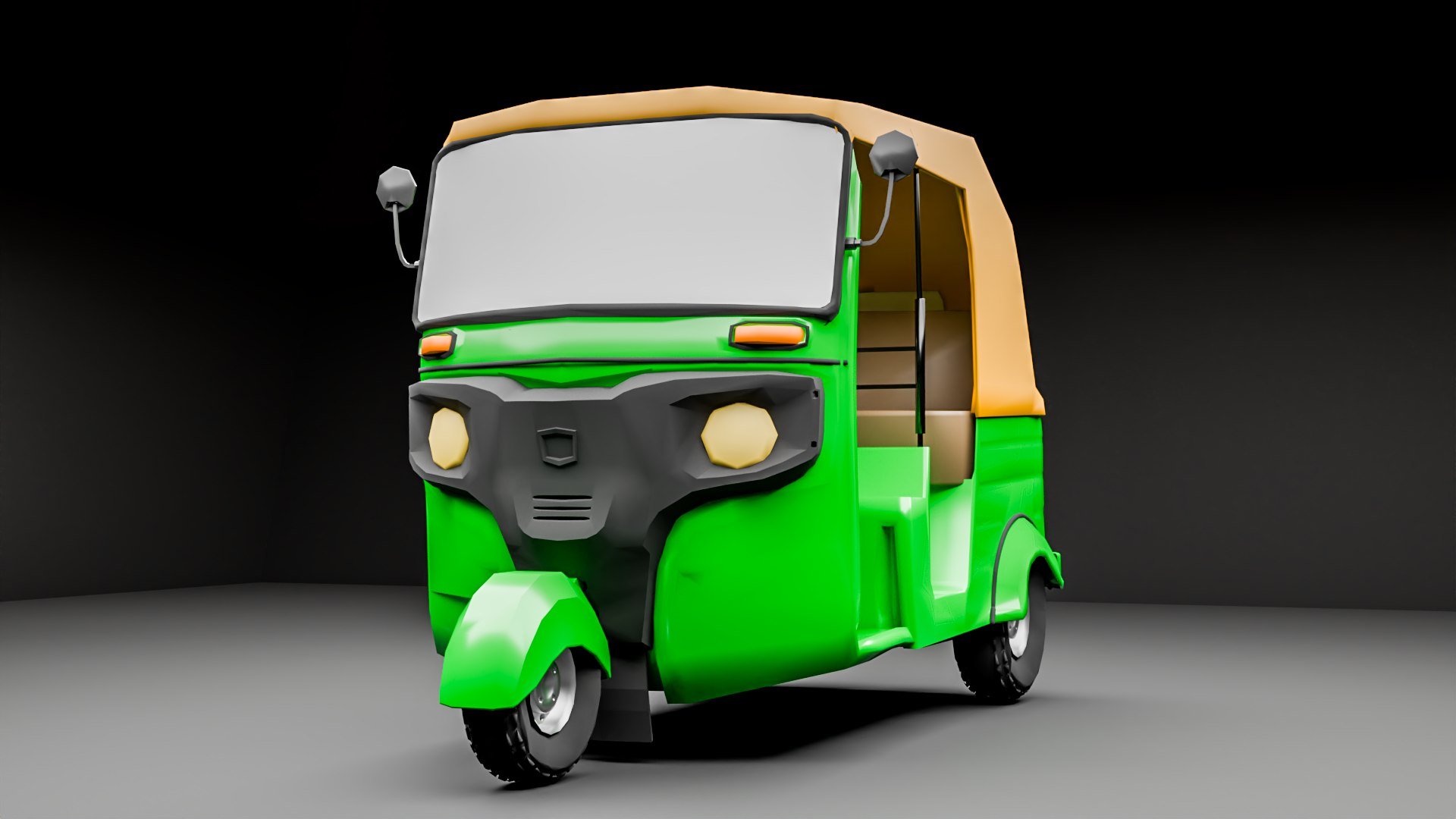 Auto Riksha 3D - TurboSquid 2243681