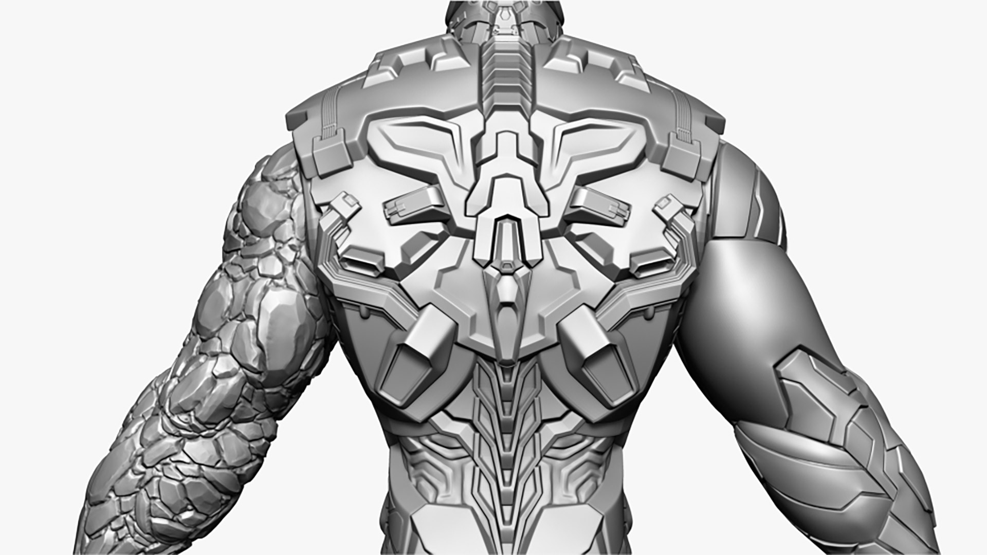 3D Sci-Fi Cyborg Model - TurboSquid 2188435
