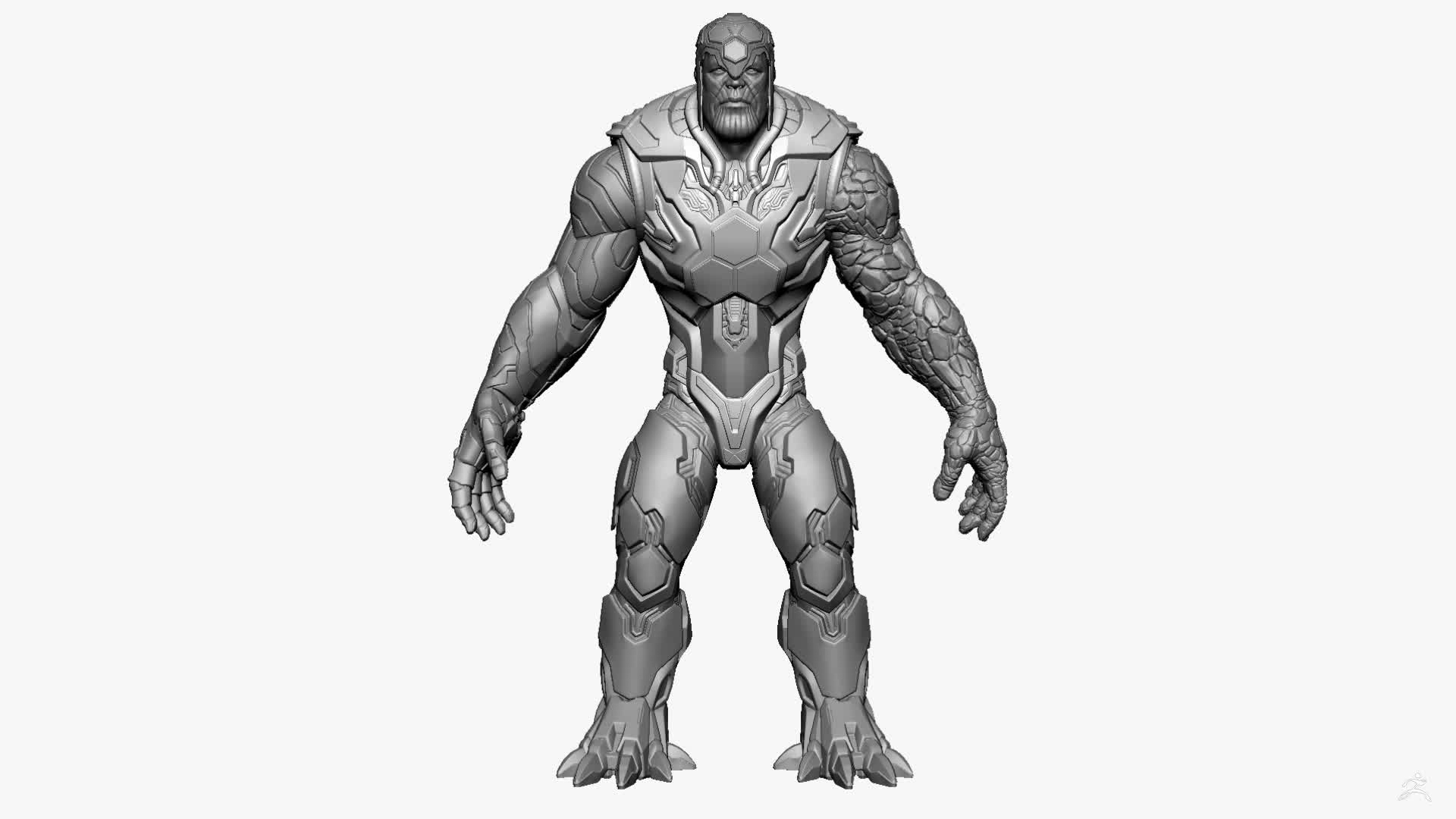 3D Sci-Fi Cyborg Model - TurboSquid 2188435