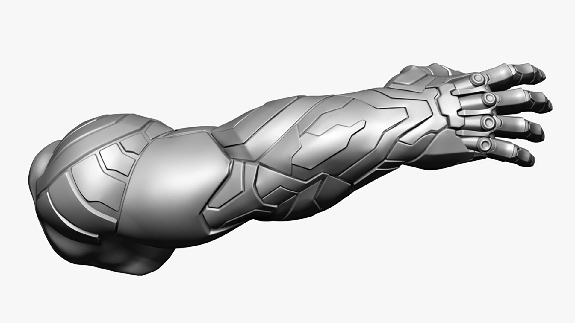 3D Sci-Fi Cyborg Model - TurboSquid 2188435