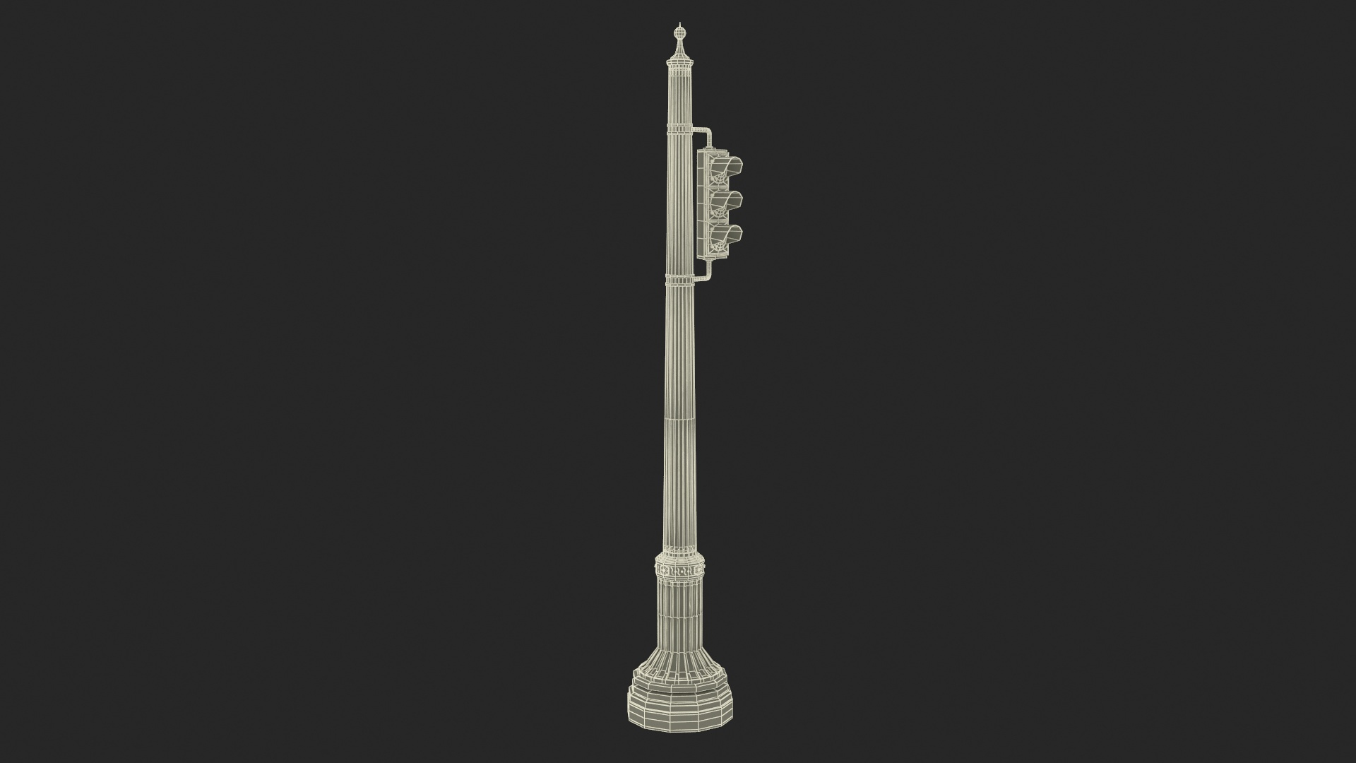3D Traffic Signal Pole - TurboSquid 2139298