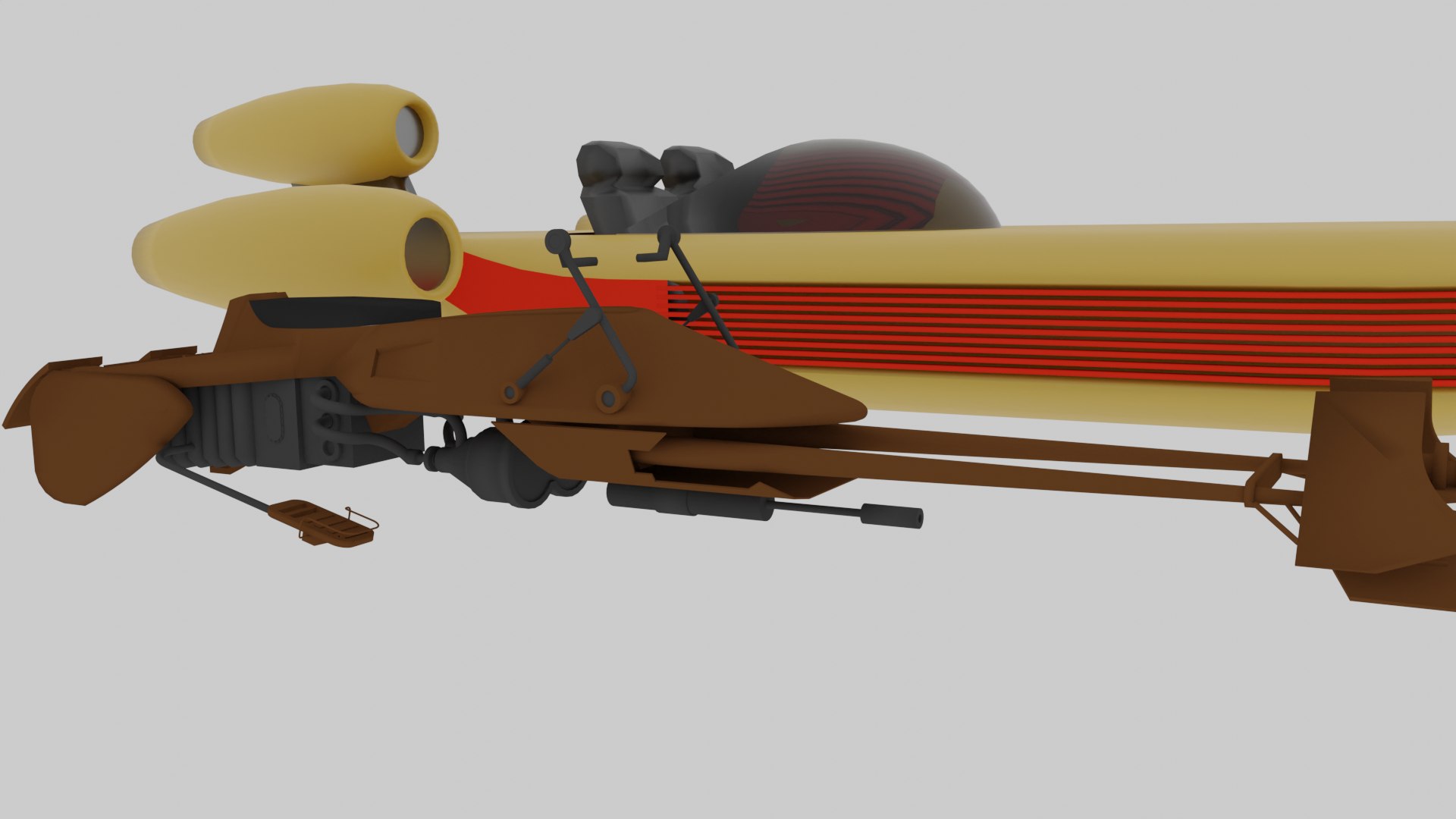 Star Wars Speeders 3D Model - TurboSquid 1859399