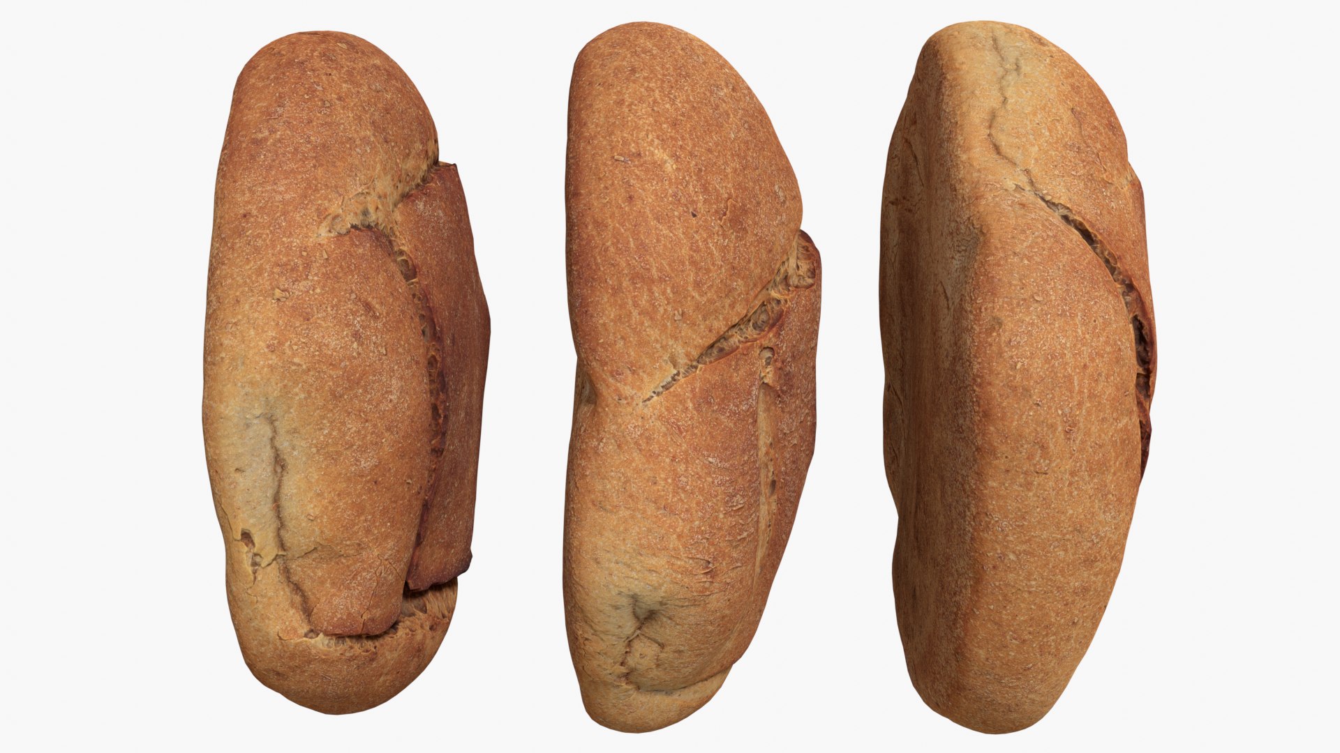 3d Scan Breads T5 3D model - TurboSquid 1816842